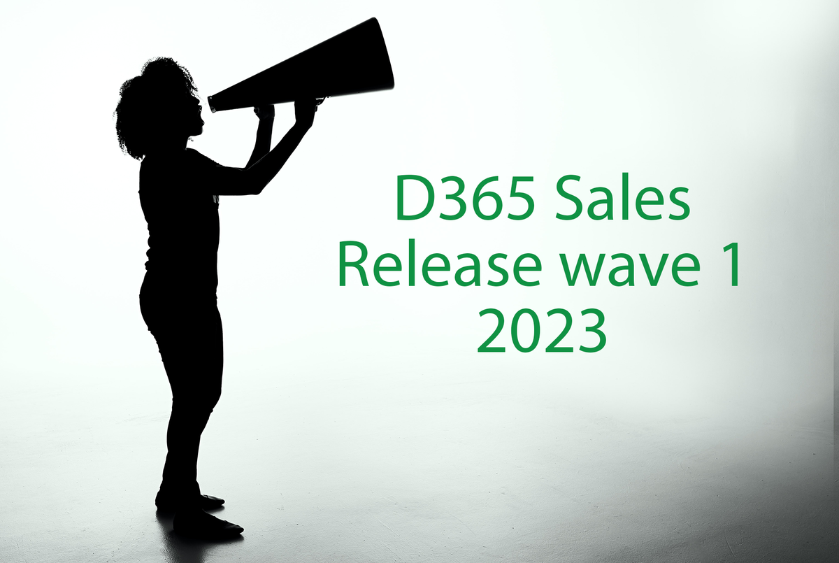 Dynamics 365 Sales release wave 1 2023 - Vivian Voss - A little place ...